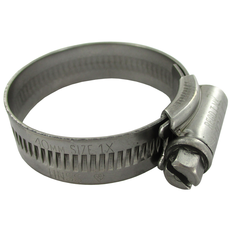 AWAB stainless steel hose clamp | Seattle Marine