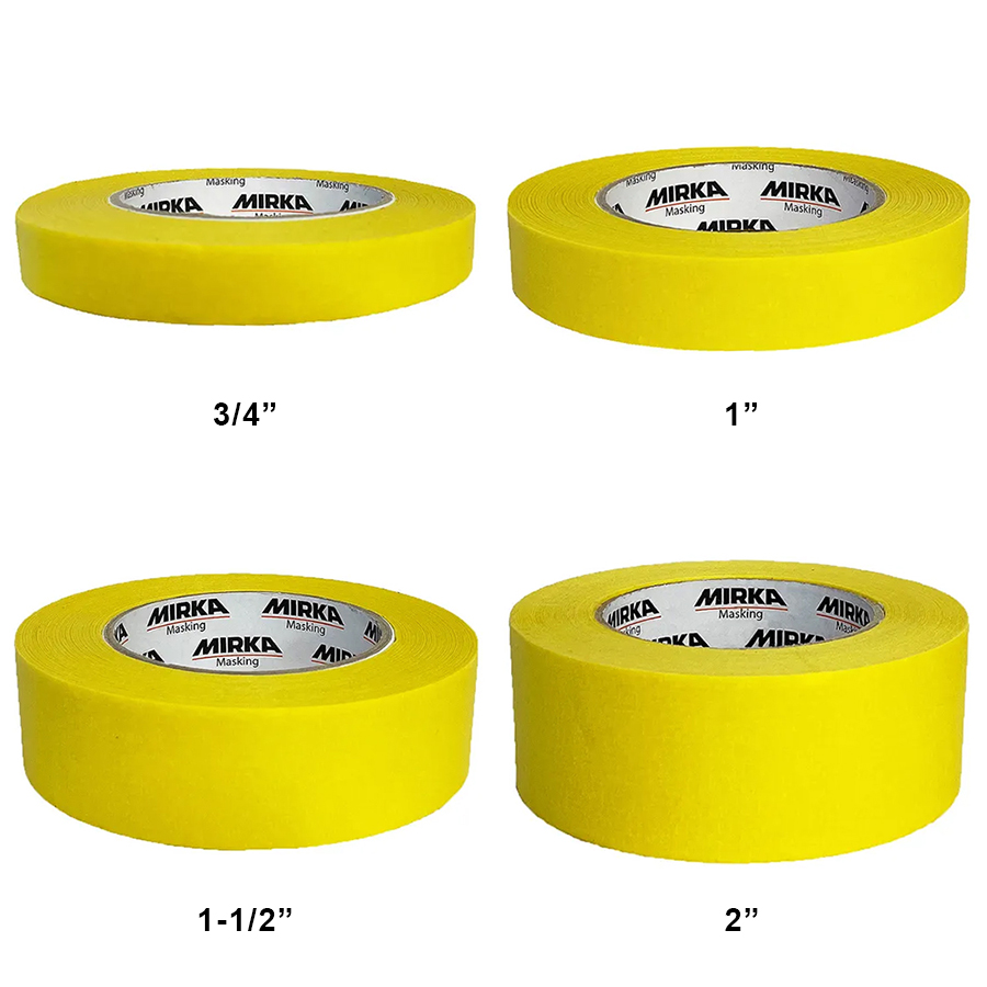 Mirka Yellow Line masking tape | Seattle Marine
