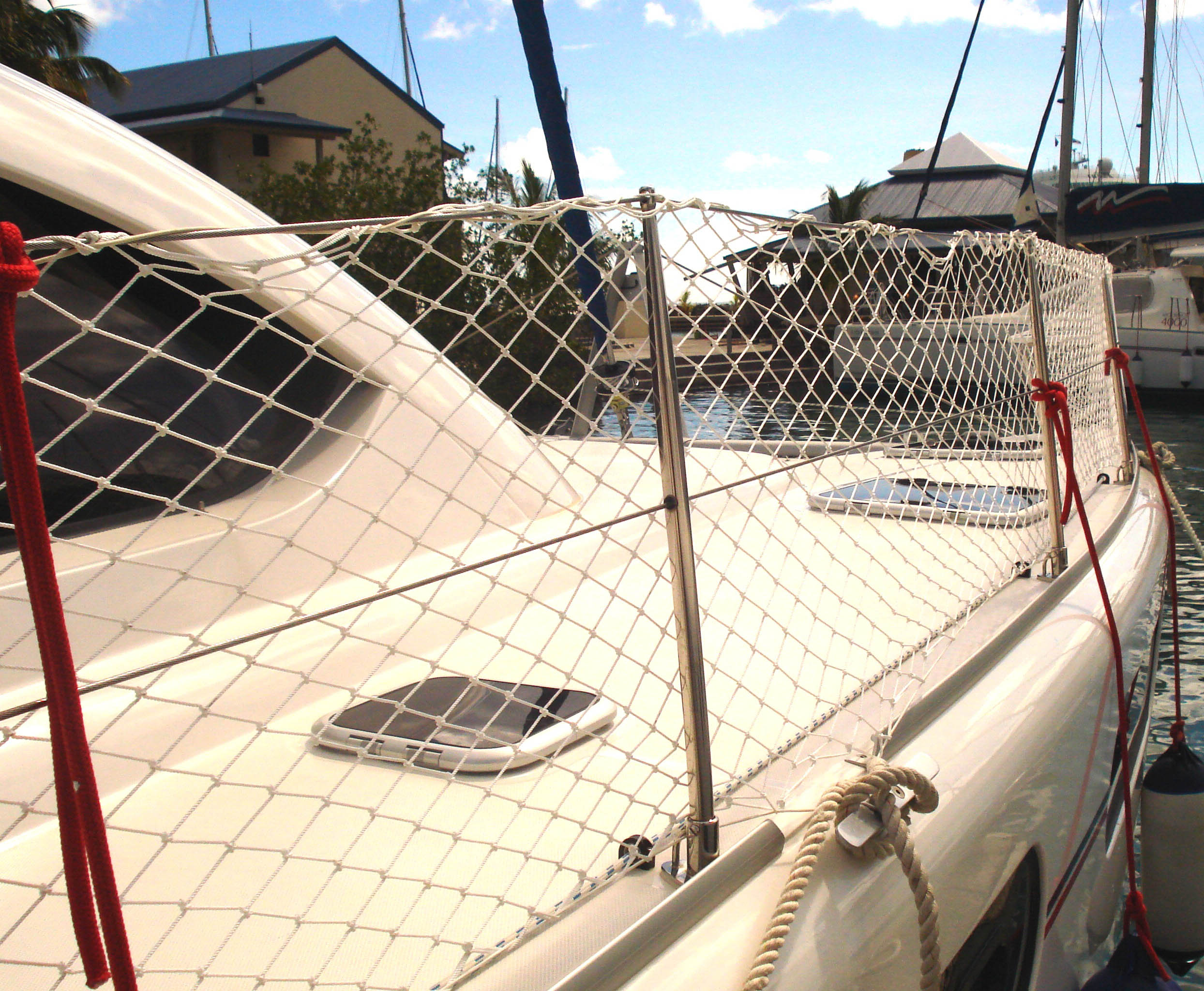 Lifeline Netting 18 to 24 inch high | Seattle Marine