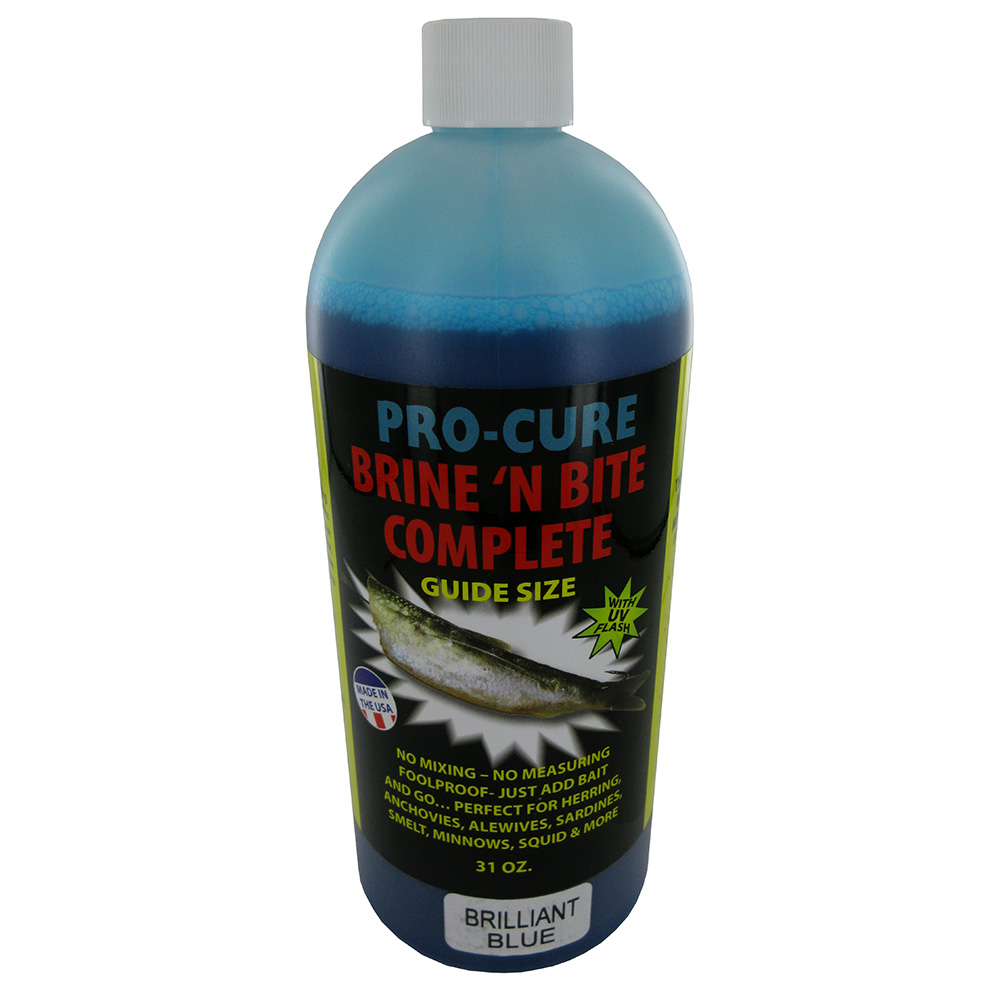 Pro-Cure Brine 'N Bite Complete, Brilliant Blue | Seattle Marine