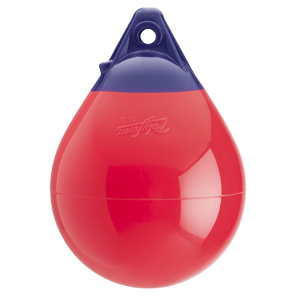 Polyform A-0 buoy, red | Seattle Marine
