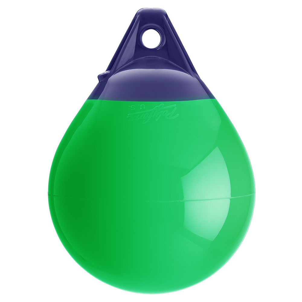 Polyform A-1 buoy, green | Seattle Marine