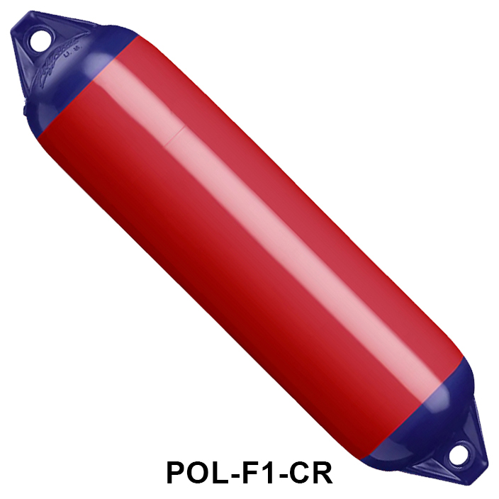 Polyform F fender - Classic Red | Seattle Marine