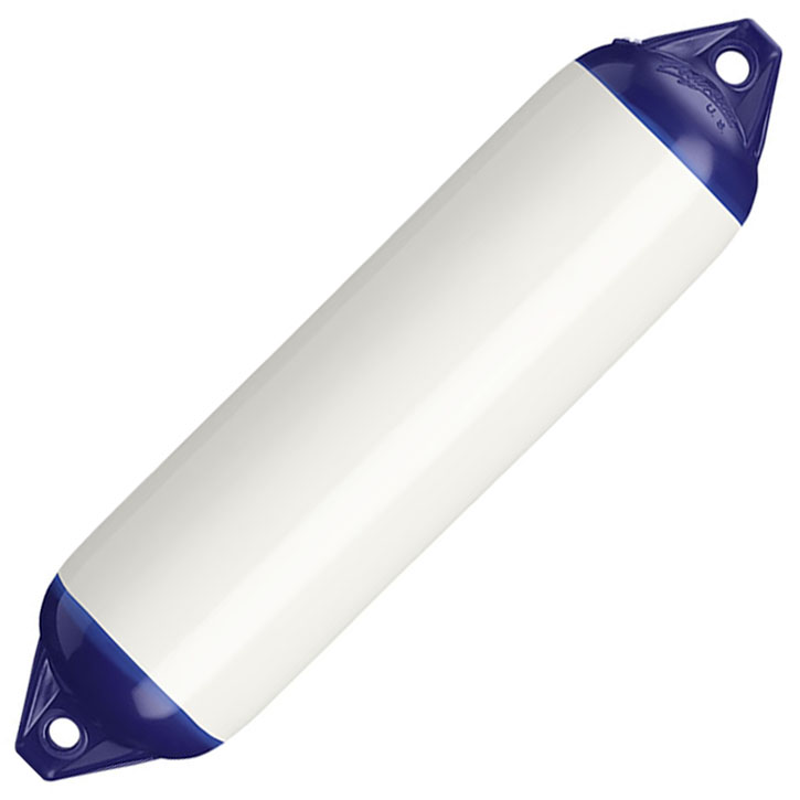 Polyform F-1 fender, white | Seattle Marine