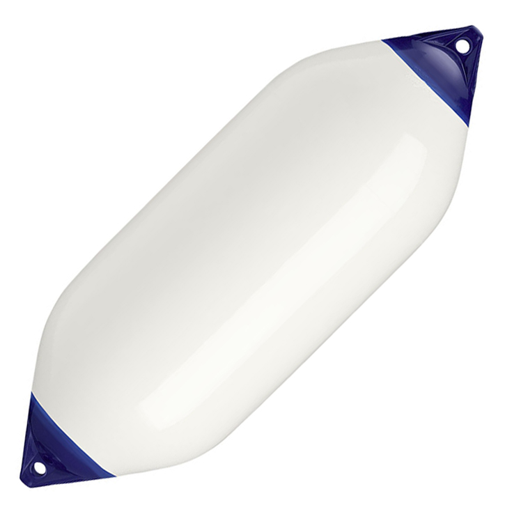 Polyform F-10 fender, white| Seattle Marine