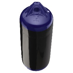 Polyform F-2 fender, black | Seattle Marine