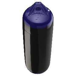 Polyform F-3 fender, black | Seattle Marine
