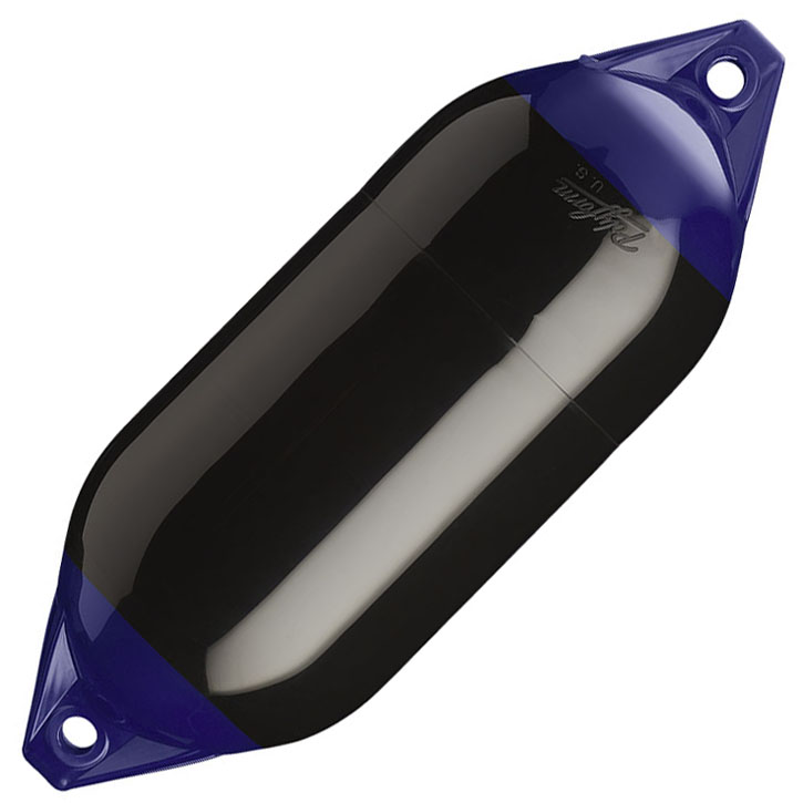 Polyform F-5 fender, black | Seattle Marine