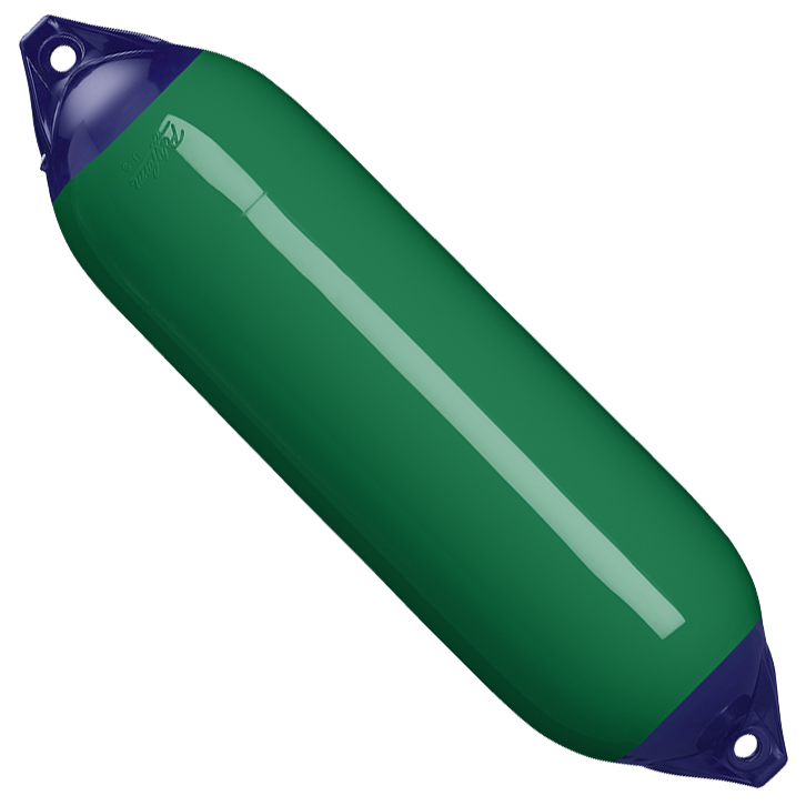 Polyform fender, F6, forest green | Seattle Marine