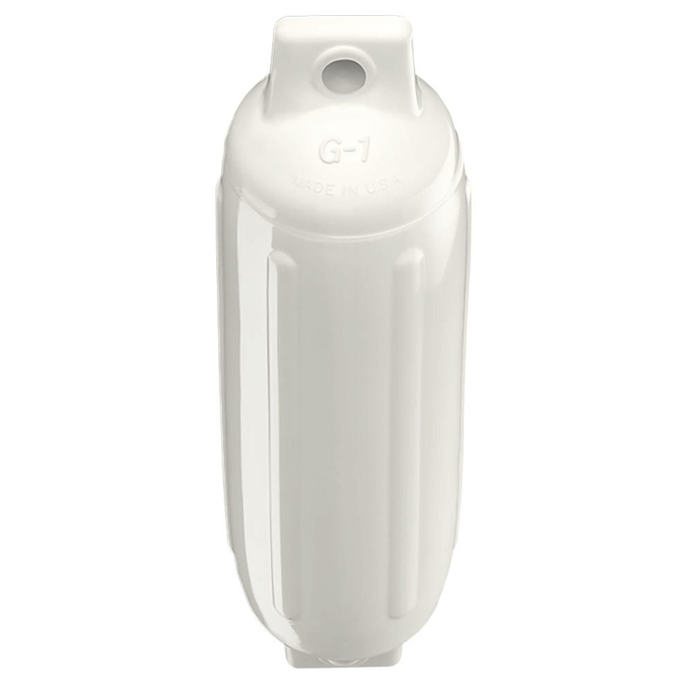 Polyform G-1 fender, white | Seattle Marine