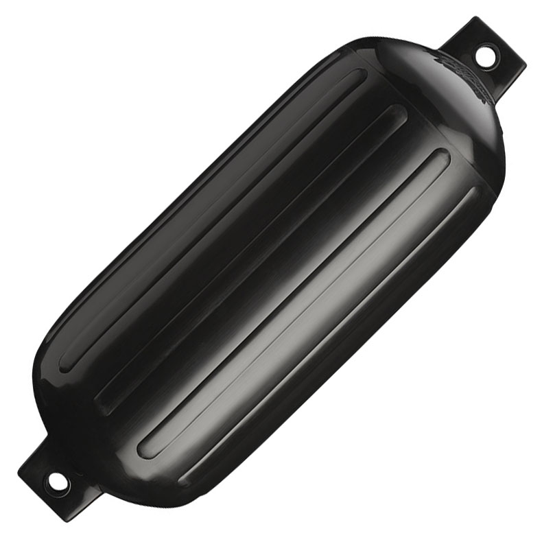 Polyform G-6 fender, black | Seattle Marine