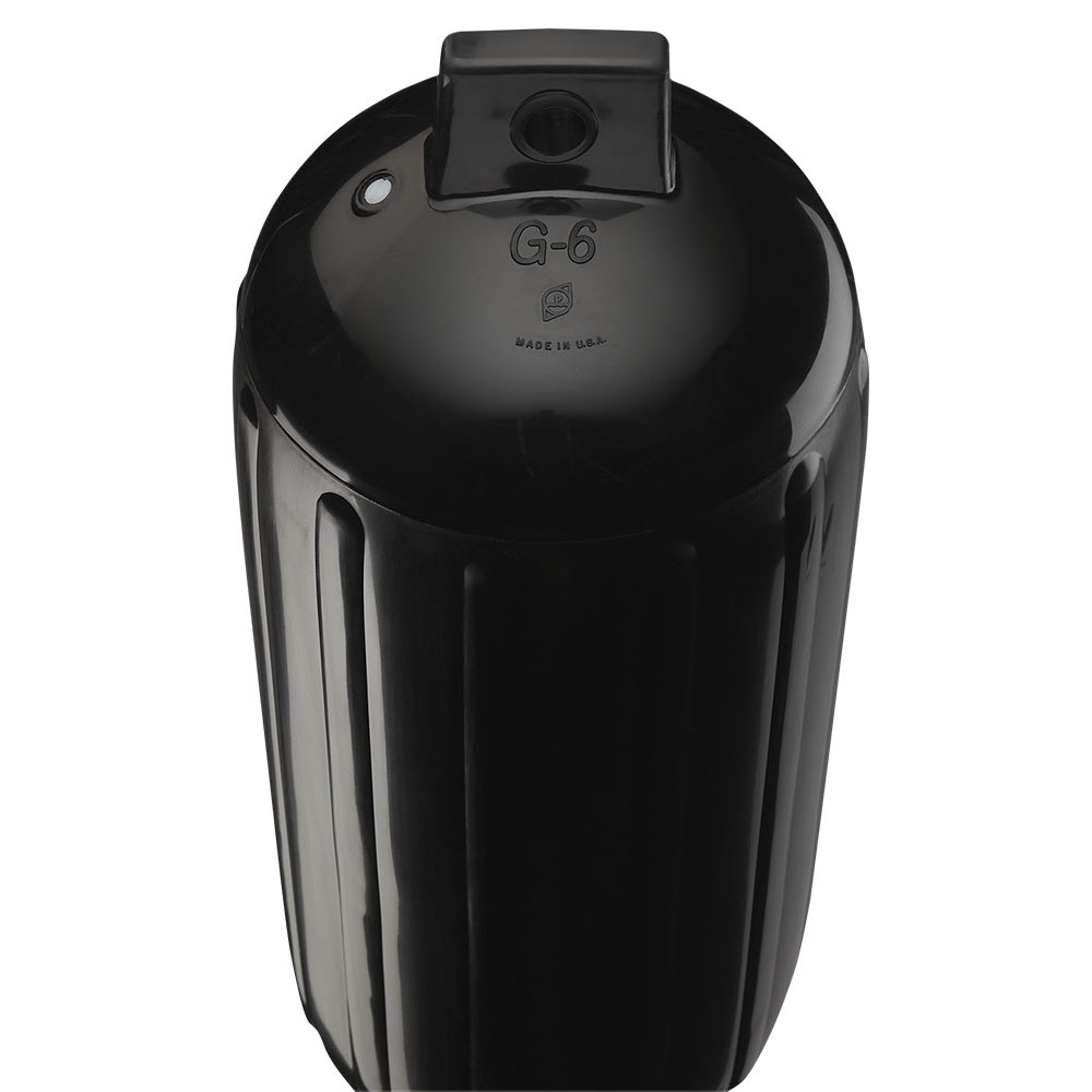Polyform G-6 fender, black | Seattle Marine