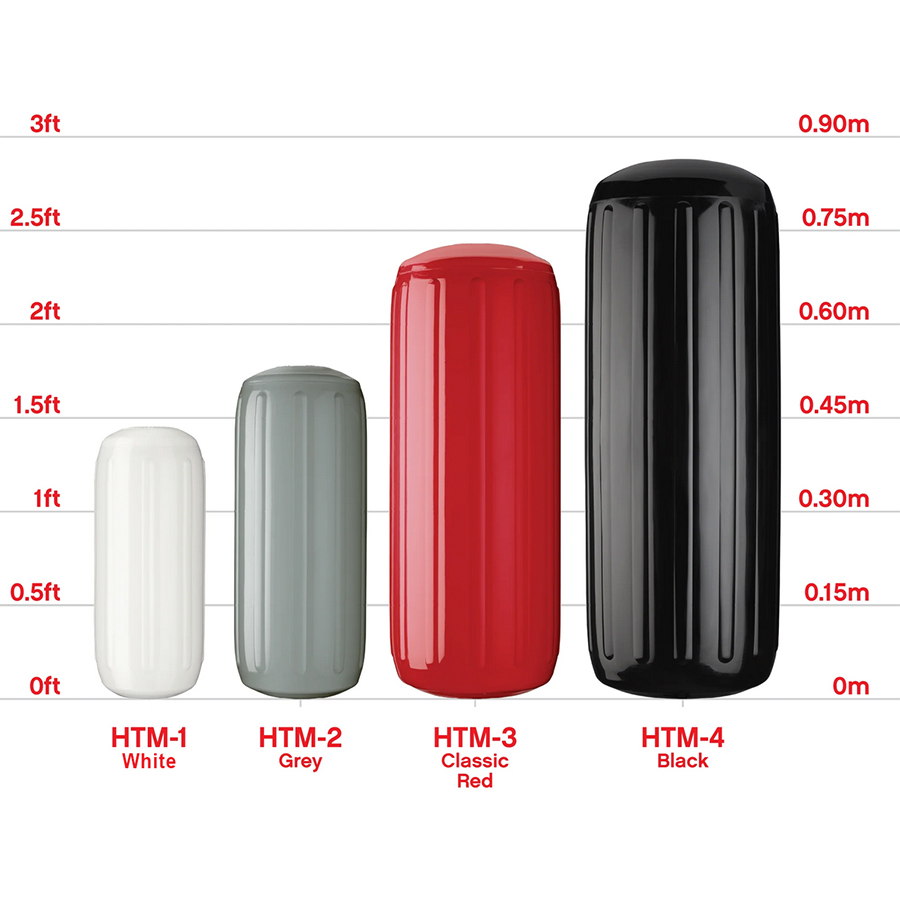 Polyform HTM fender, cobalt | Seattle Marine