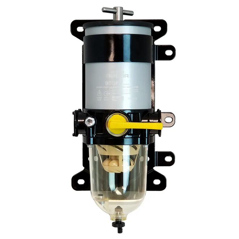 Parker Racor water separator dual turbine filter assembly | Seattle Marine