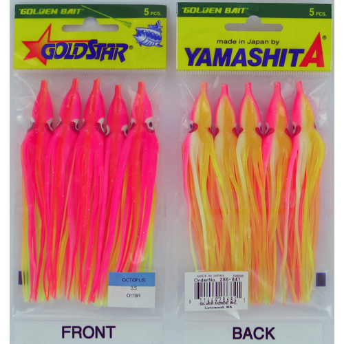 Silver Horde 1080 O178R Octopus O178R Golden Bait | Seattle Marine